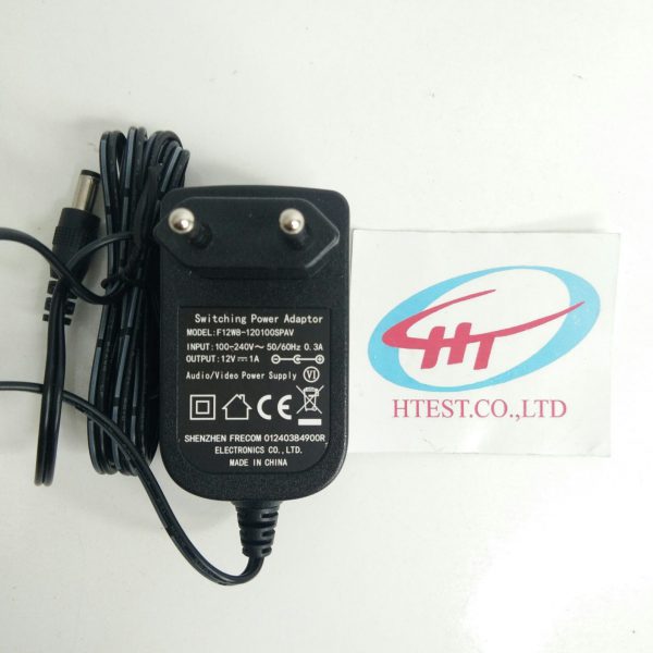 Nguồn 12V-1A chuôi lớn 5.5 Model F12W8-120100SPAV (xài chung K+, AVG ...