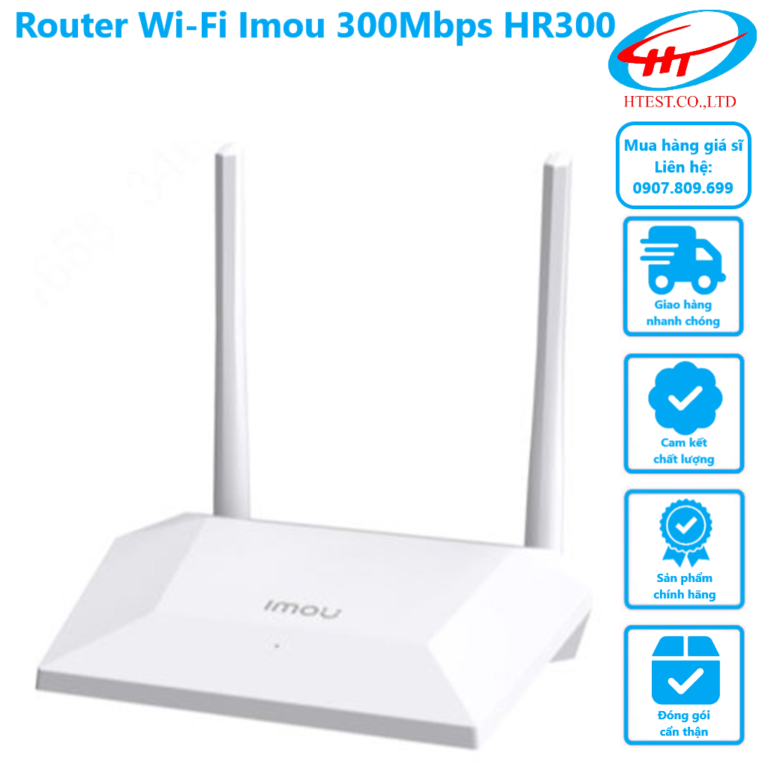 Router – Thiết bị phát Wi-Fi Imou 300Mbps HR300 – Hoàng Thịnh