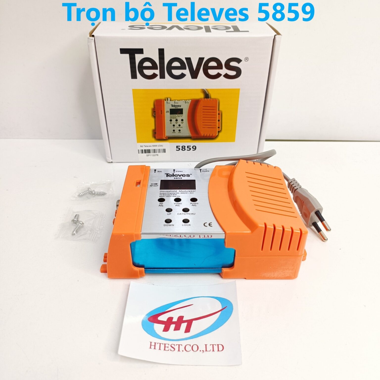 Bộ Televes 5859 – Bộ điều chế AV ra RF – Hoàng Thịnh