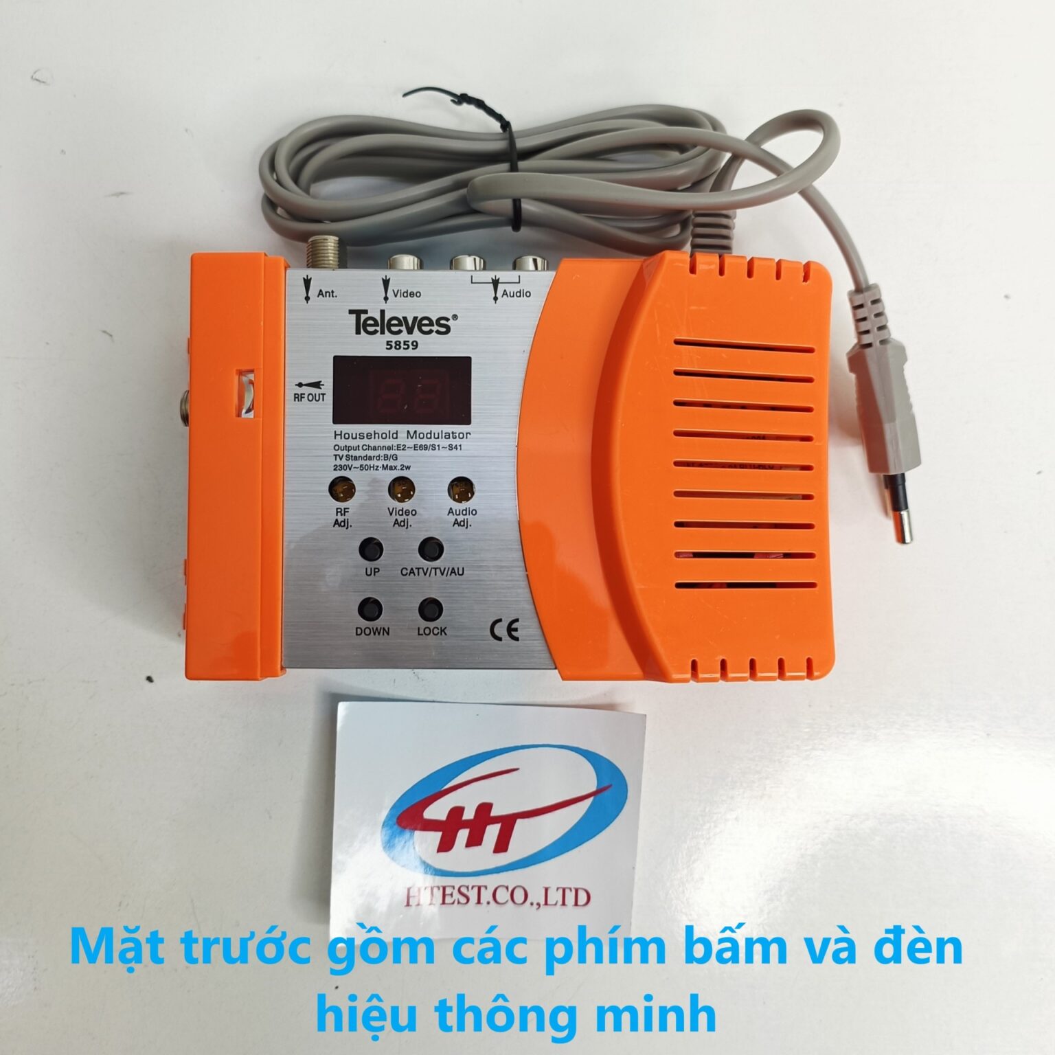 Bộ Televes 5859 – Bộ điều chế AV ra RF – Hoàng Thịnh