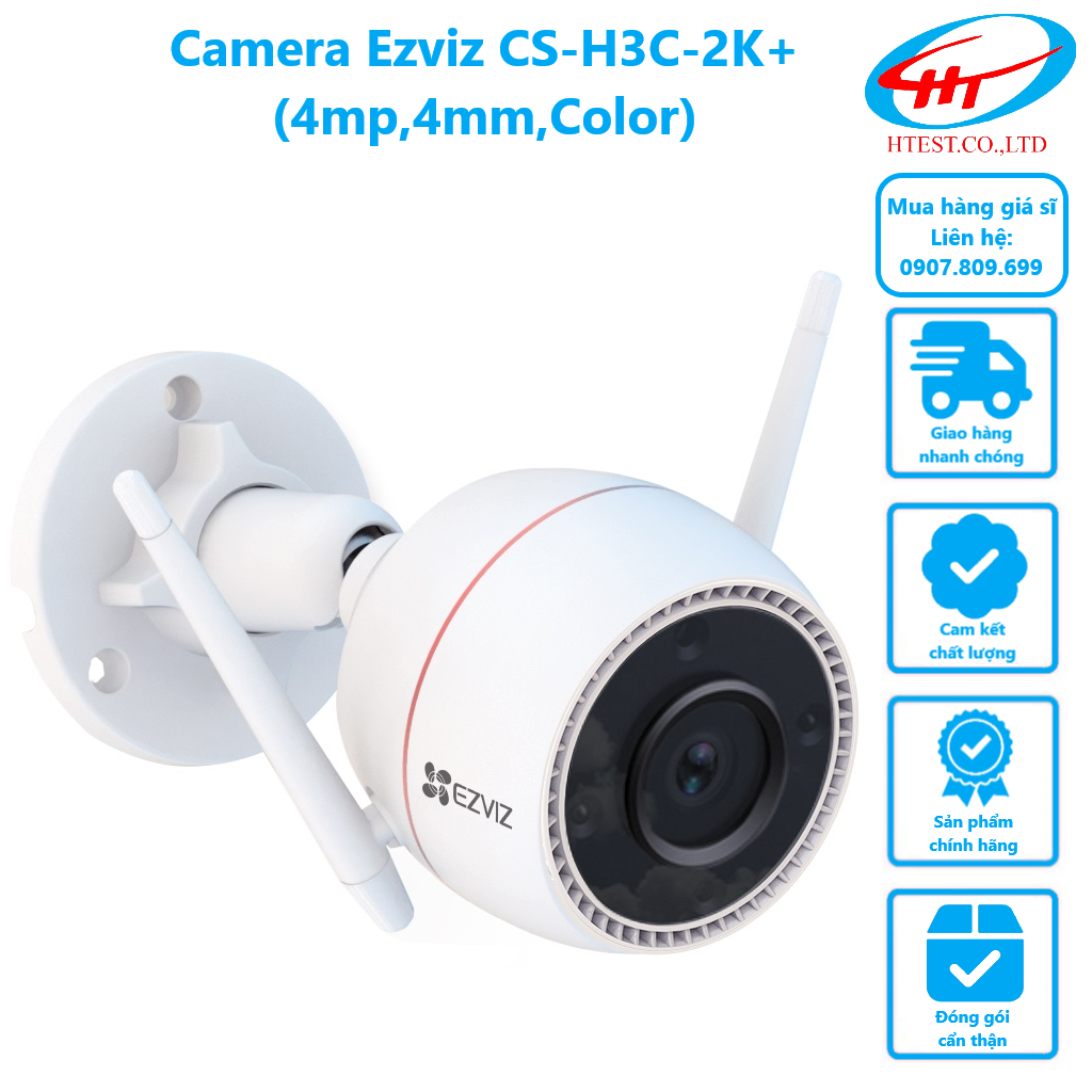 Camera Ezviz CS-H3C-2K+ (4mp,4mm,Color) – Hoàng Thịnh
