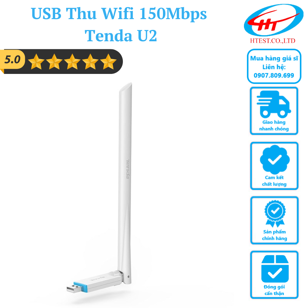 USB Thu Wifi 150Mbps Tenda U2 – Hoàng Thịnh